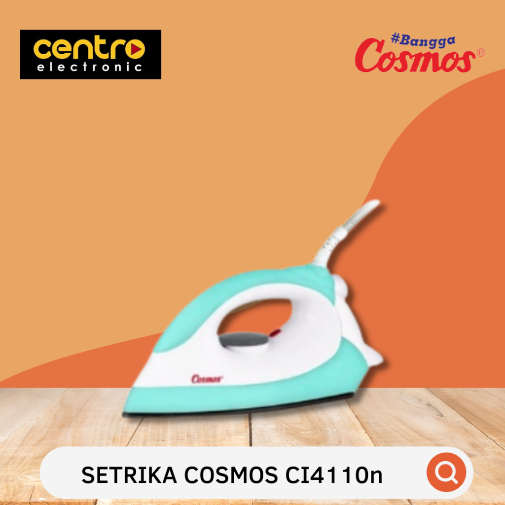 Jual COSMOS SETRIKA LISTRIK TAPAK KERAMIK LEBIH LUAS CI4110N MURAH ...