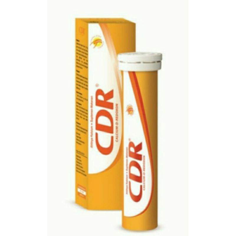 Jual CDR EFFERVESCENT RASA JERUK @20 TABLET | Shopee Indonesia
