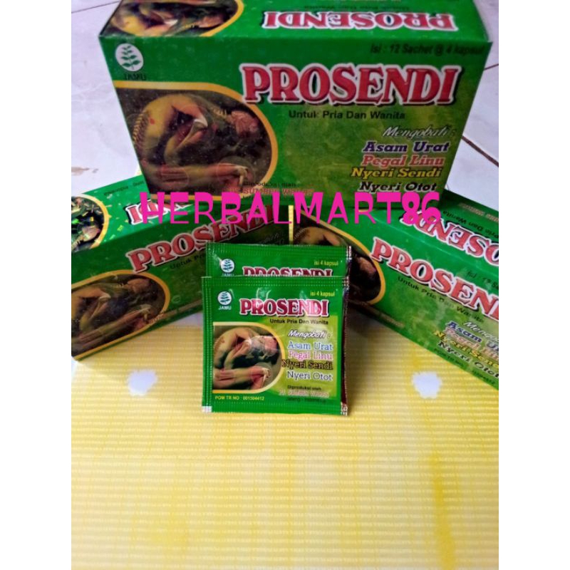 Jual ( KAPSUL PREMIUM ) PROSENDI KAPSUL ASAM URAT DAN PEGEL LINU ...