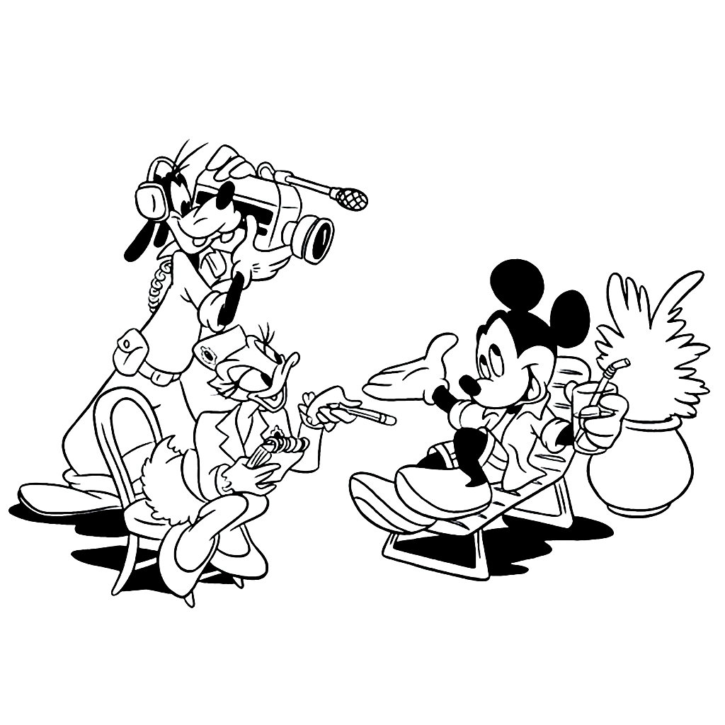Jual Gambar Sketsa Mewarnai / Mickey Mouse / Part 3 / Gambar Sketsa ...