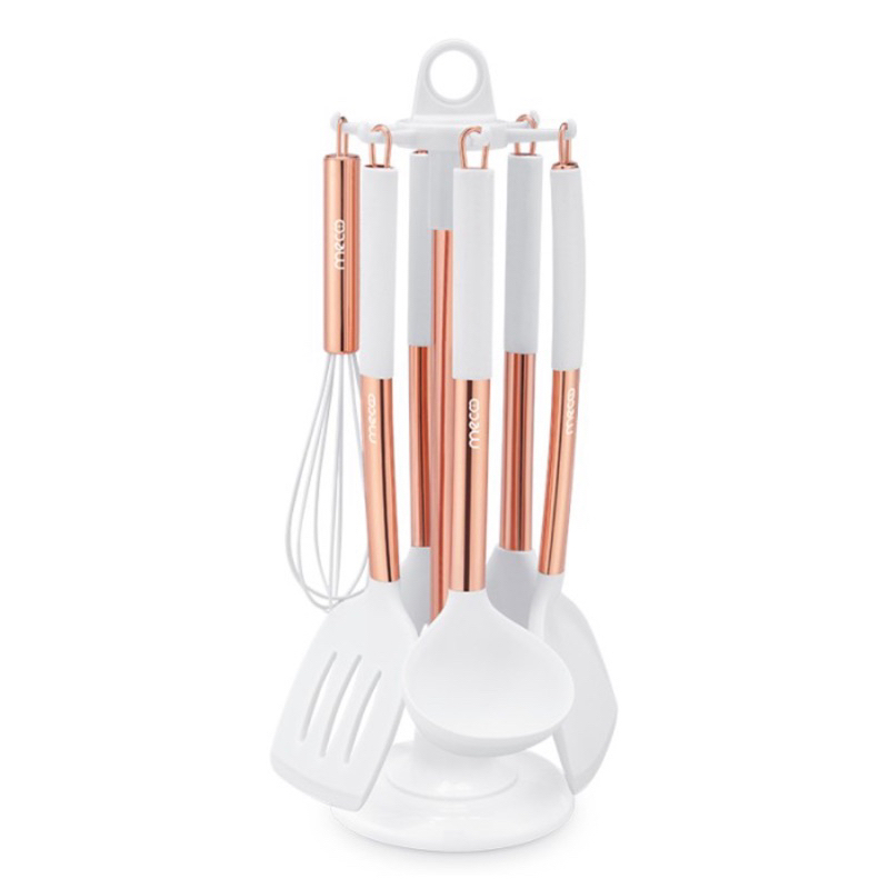 Jual Mecoo Aesthetic Spatula Set / Spatula Silicone / Sutil Set / Sutil ...