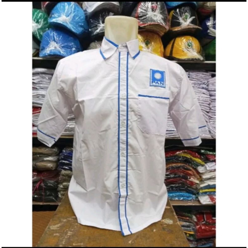 Jual kemeja partai PAN seragam partai PAN | Shopee Indonesia