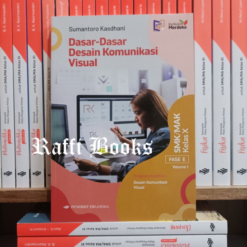 Jual Buku Dasar Dasar Desain Komunikasi Visual Kelas 1/X SMK Erlangga Kurikulum Merdeka | Shopee ...