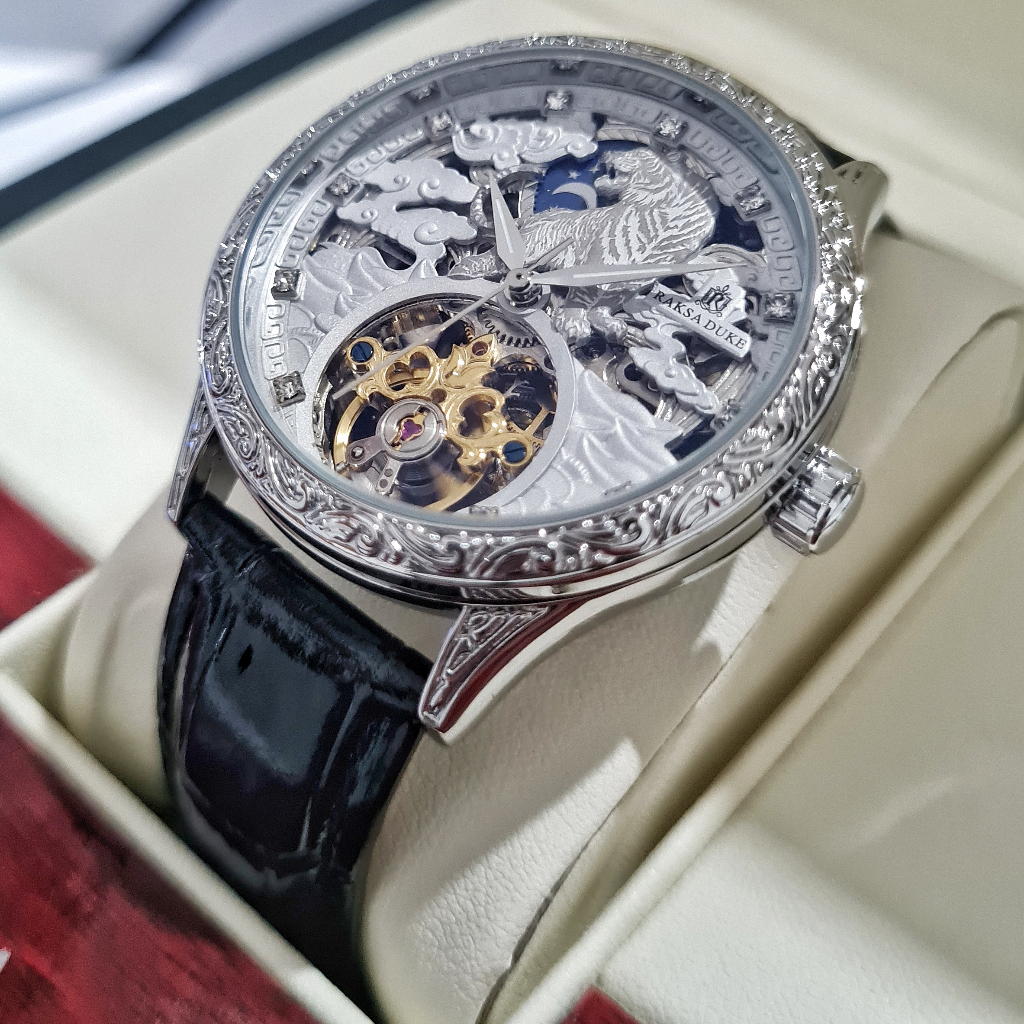 Jual RAKSA DUKE Brave Jam Tangan Pria Original Automatic Otomatis ...