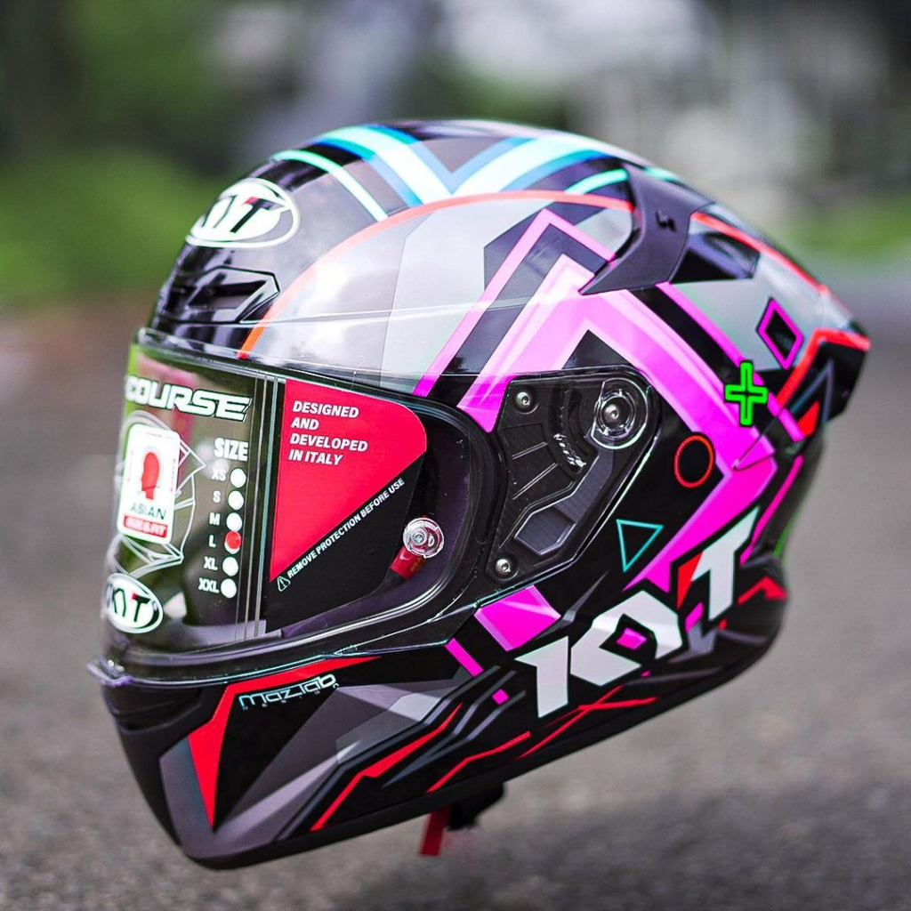 Jual Helm Full Face KYT TTC TT-C TT Course Motif Ratthapark Play ...