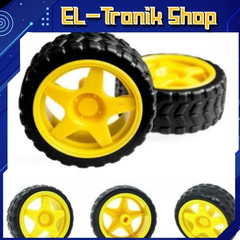 Jual Roda Ban Motor DC Gear Box Arduino (Tegal) | Shopee Indonesia