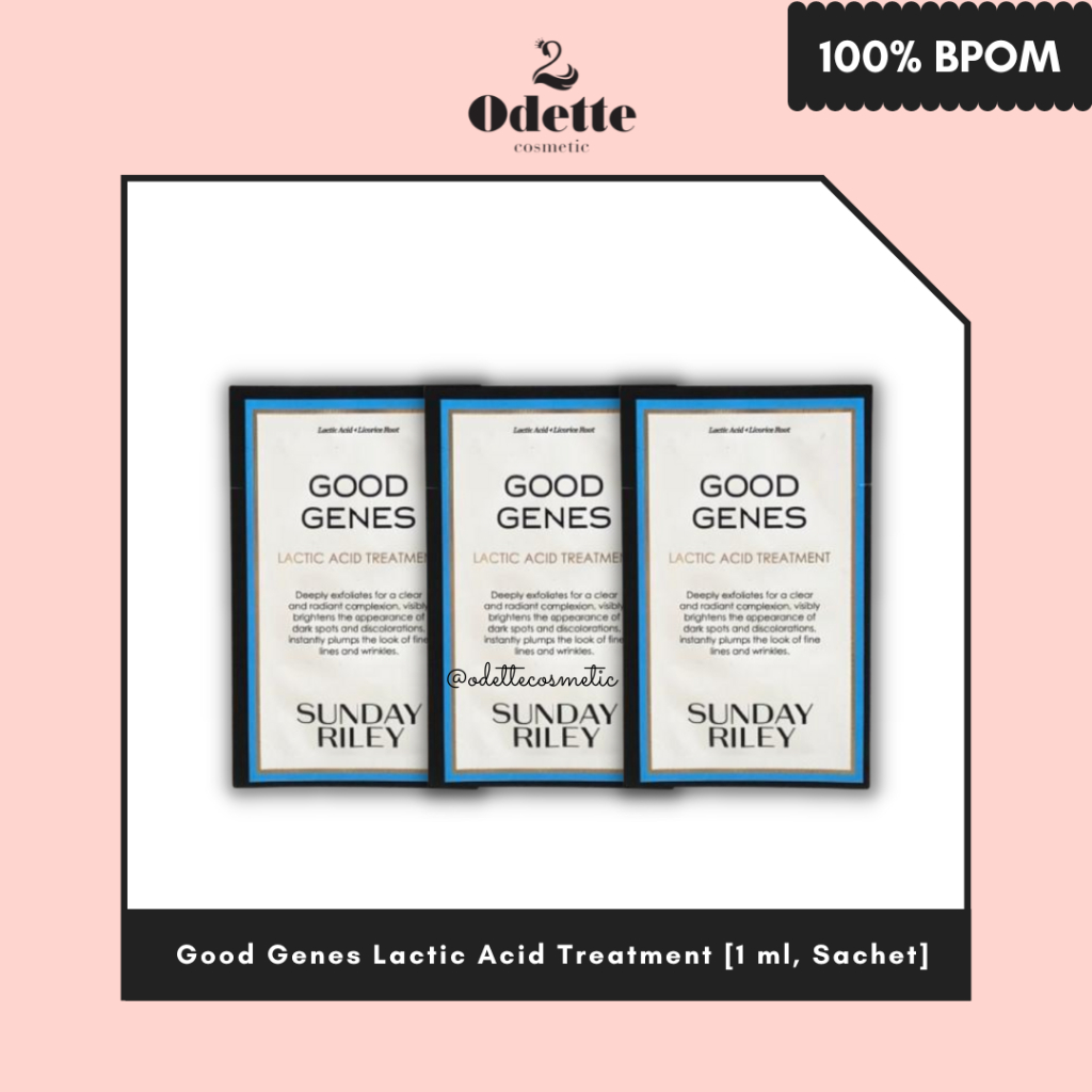 Jual SUNDAY RILEY Good Genes Lactic Acid Treatment [1 ml, Sachet ...