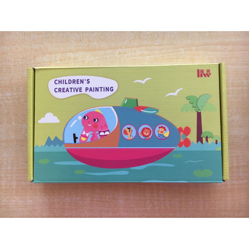 Jual Children's Creative Painting Sand Art Box Small Mainan Mewarnai ...
