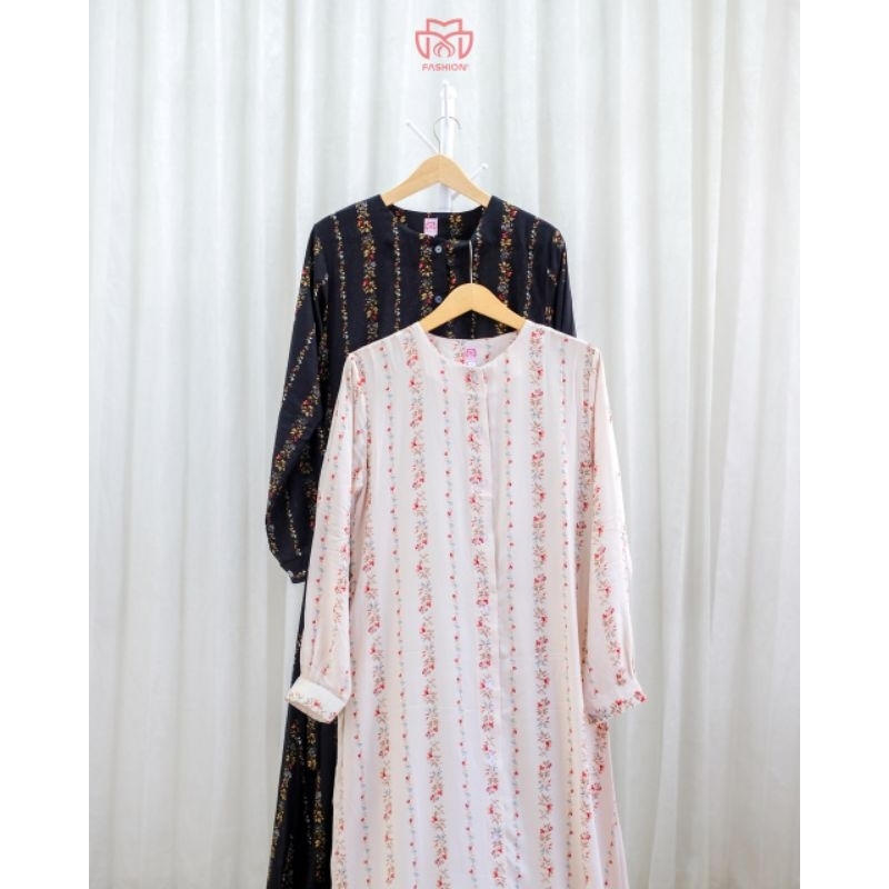 Jual My Zahir Rena Dress Busui Friendly Bahan Rayon Viscose Size M-XXL | Shopee Indonesia