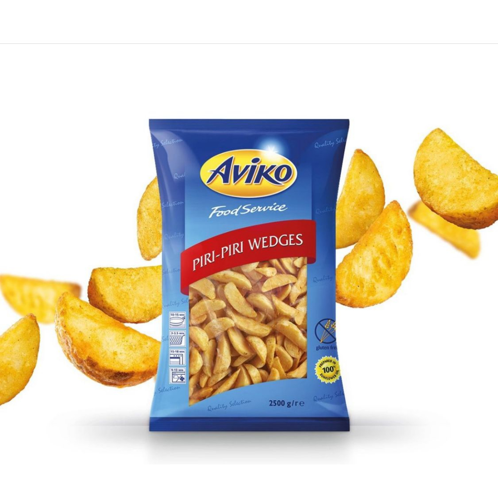 Jual Aviko Potato Wedges Kemasan Polos 500gr/ 1kg & Original Pack 2,5kg ...