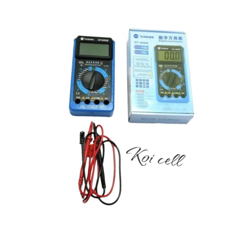 Jual digital multimeter Sunshine dt9205e multitester Sunshine tools ...