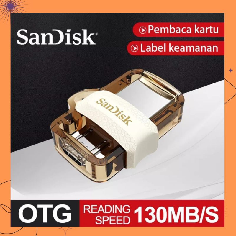 Jual Flashdisk Sandisk 128GB Ultra Dual Drive GO OTG USB Type-B ...
