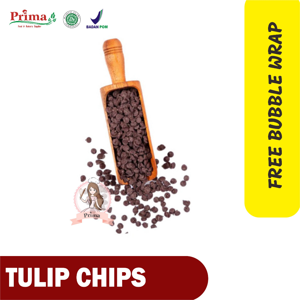 Jual Choco chips - Tulip chips compound (kemasan repack) | Shopee Indonesia