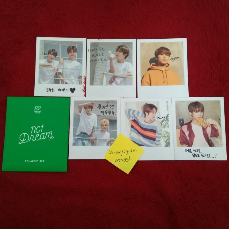 Jual nct dream summer vacation kit sumvac photocard polaroid pc jeno ...