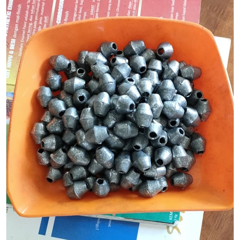 Jual Timah pemberat jaring ikan/500g | Shopee Indonesia