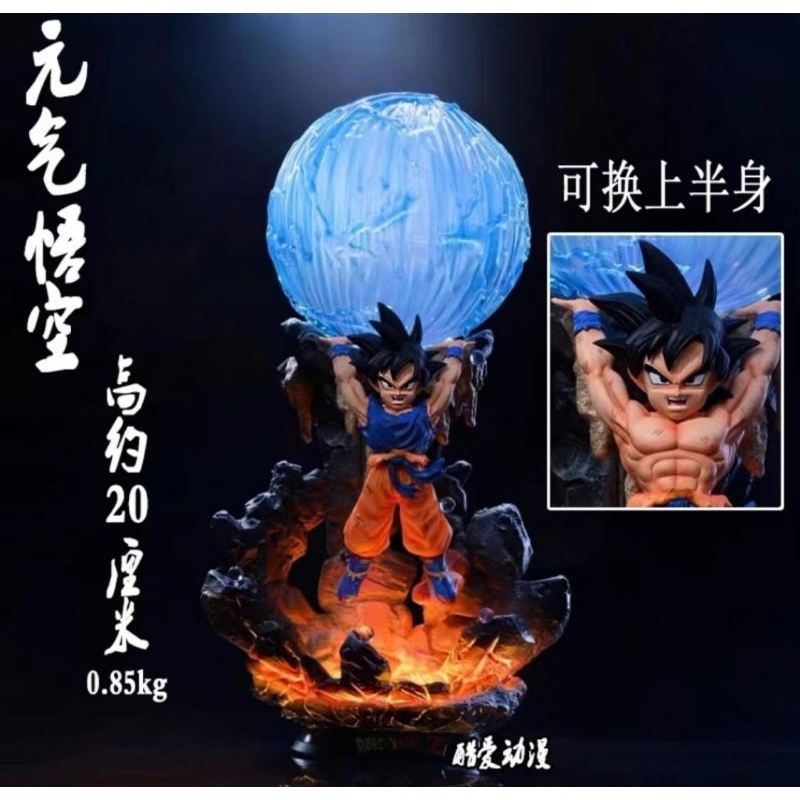 Jual SON GOKU GENKI DAMA 1 PCS DRAGON BALL SPIRIT BOMB FIGURE | Shopee ...