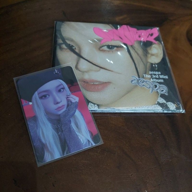 Jual ( Full Set Karina Postcard , Photocard, Sticker ) Aespa The 3rd ...