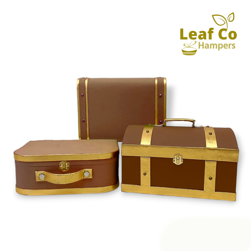 Jual Leaf Co - Golden Luxe Case Tas Box Koper Elegant Kombinasi Gold ...