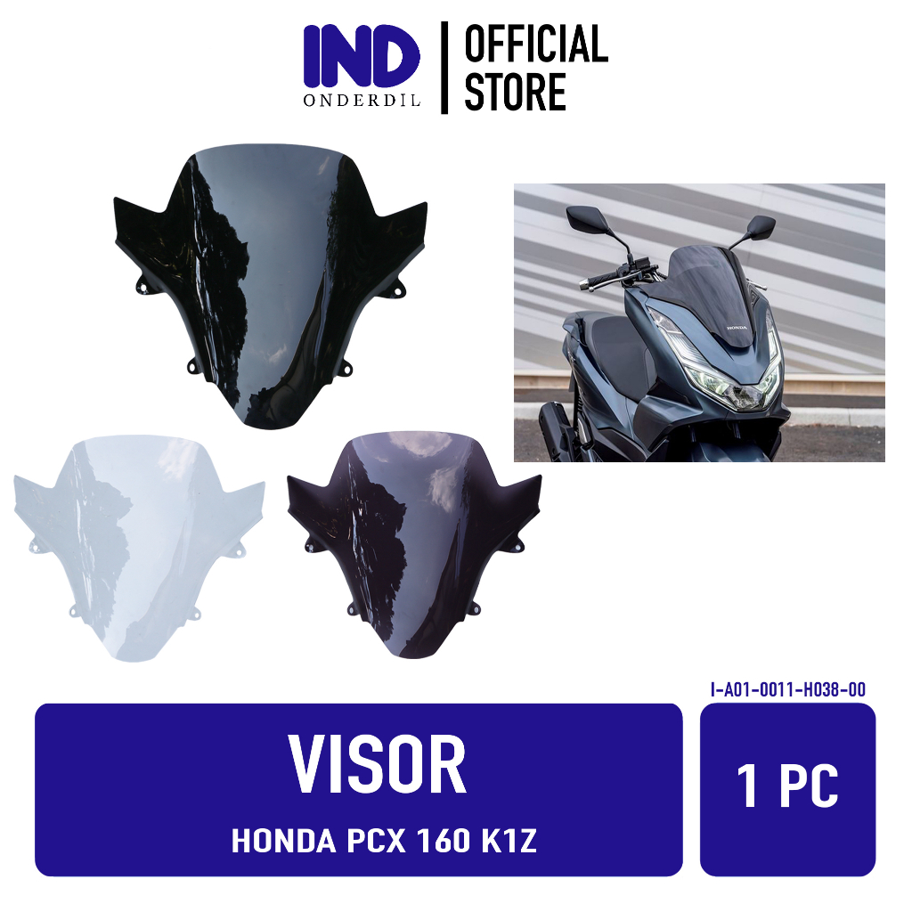Jual Visor PCX 160 K1Z 2021 Windshield Winsil Winshild Wind Shield Sil ...