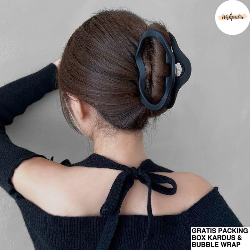 Jual 11 cm jedai korea / jepit rambut besar salon cepol / jepitan jumbo ...