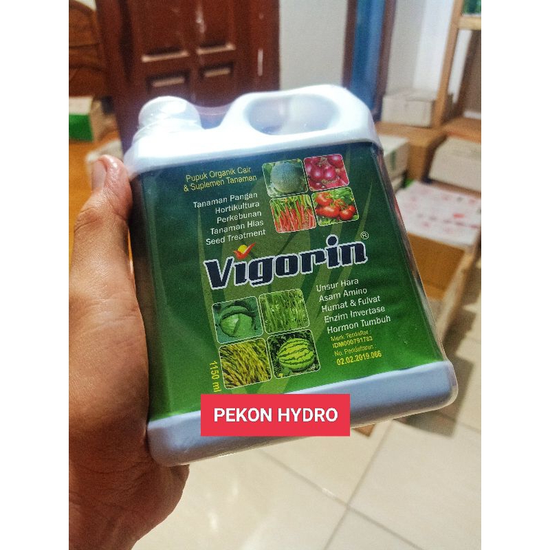 Jual Vigorin 1150 ml Pupuk Asam Amino Fulvat Humat | Shopee Indonesia