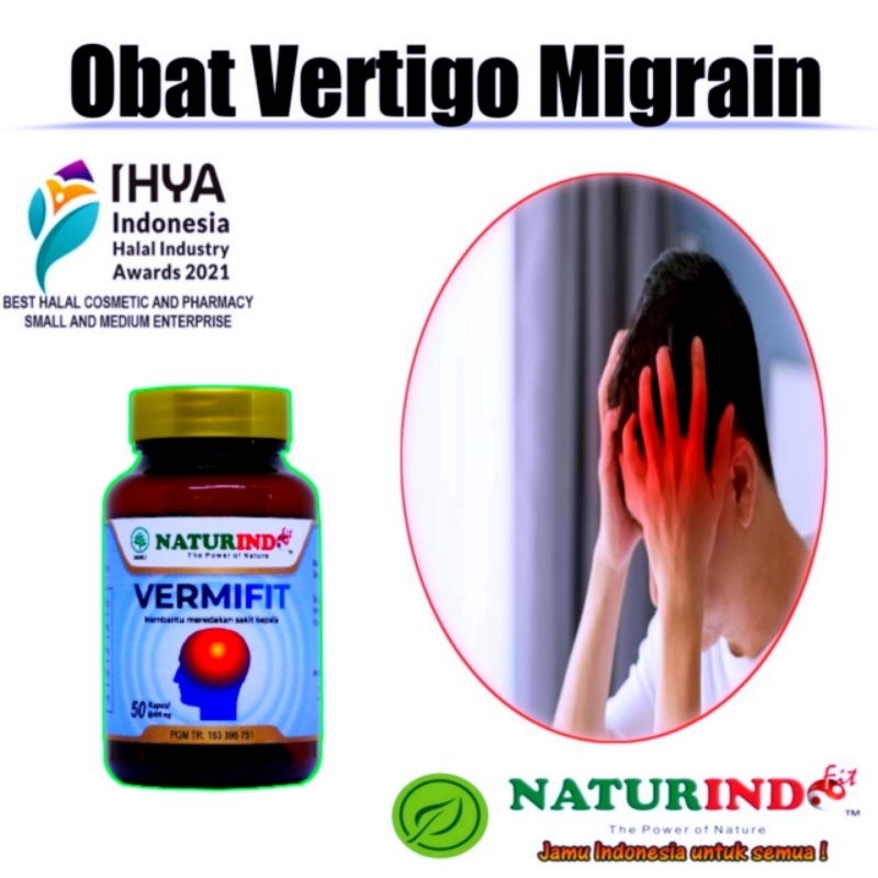 Jual Obat Vertigo Migrain Sakit Kepala Pusing Menahun Original Jamu ...