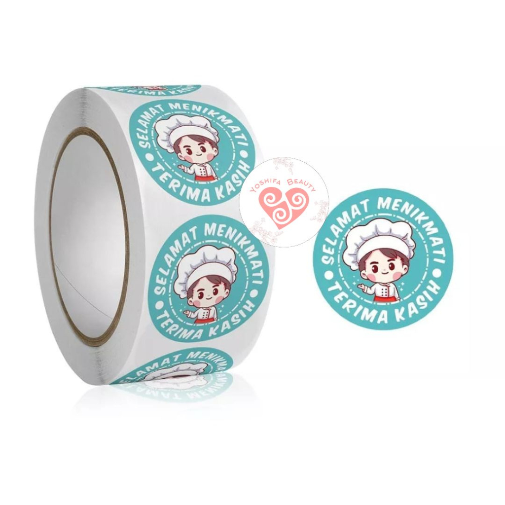 Jual Sticker Thank You Lucu | Stiker Label Segel Ucapan Terima Kasih ...