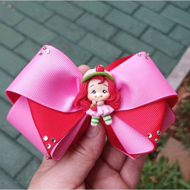 Jual POBERIBBON - JEPIT/PITA RAMBUT ANAK (JRA015PB) - Pita Clay Doll ...