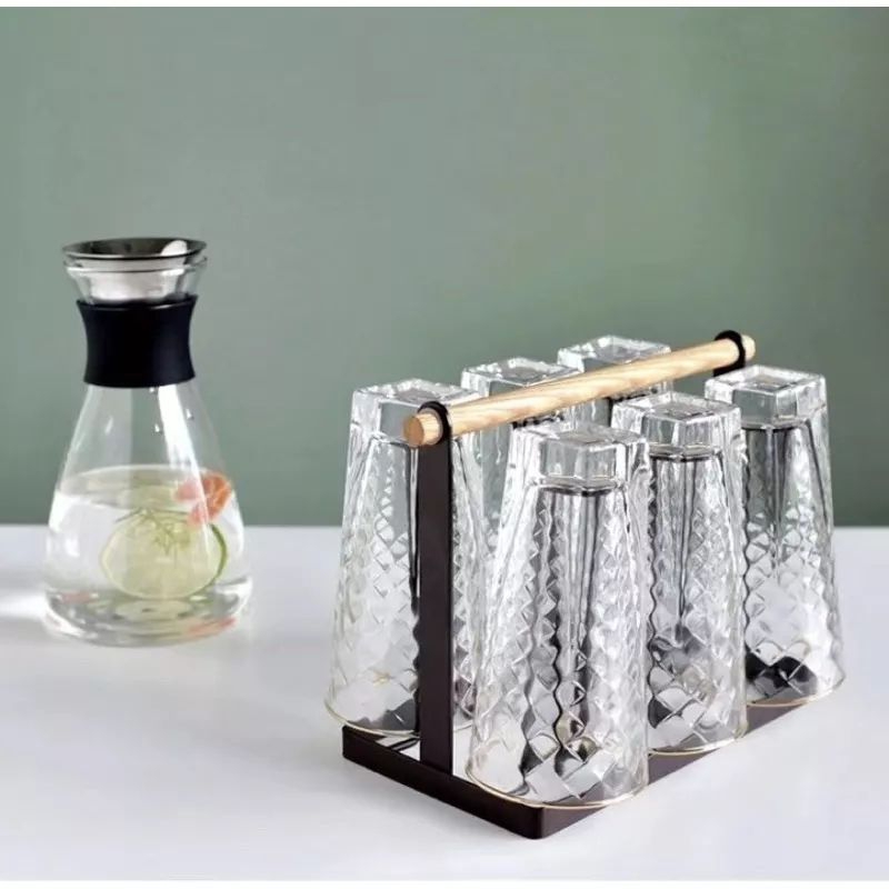 Jual RAK GELAS CANGKIR GANTUNG MINIMALIS ANTI KARAT / ORGANIZER ...