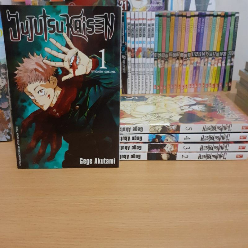 Jual Komik set Jujutsu Kaisen 1-5 original | Shopee Indonesia