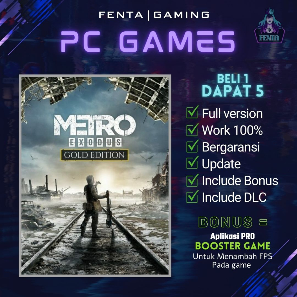 Jual METRO EXODUS GOLD EDITION - GAME PC - GAME LAPTOP | Shopee Indonesia