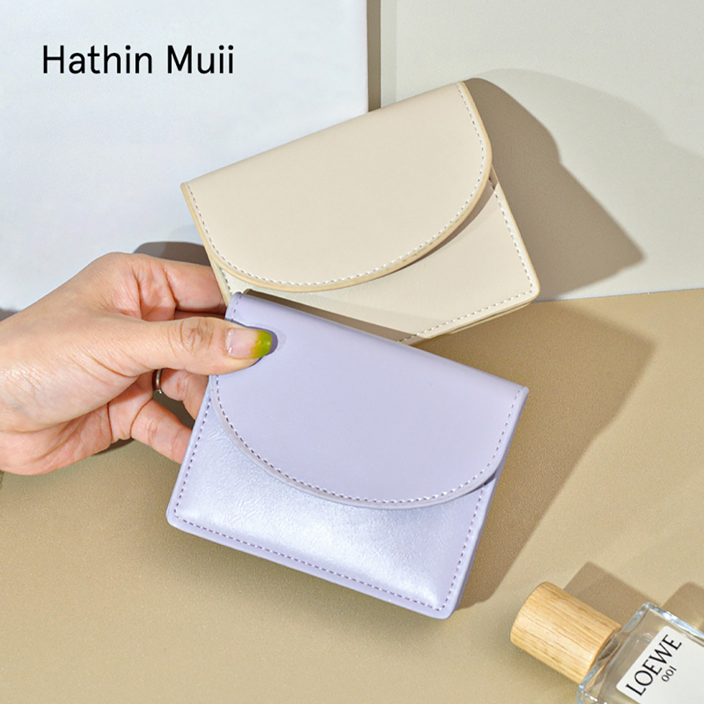 Jual Hathin muii Fashion Korea Lipat Datar Wanita Dompet Kulit PU ...