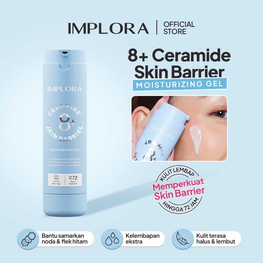 Jual *RM* Implora 8+ Ceramide Skin Barrier Moisturizing Gel ...