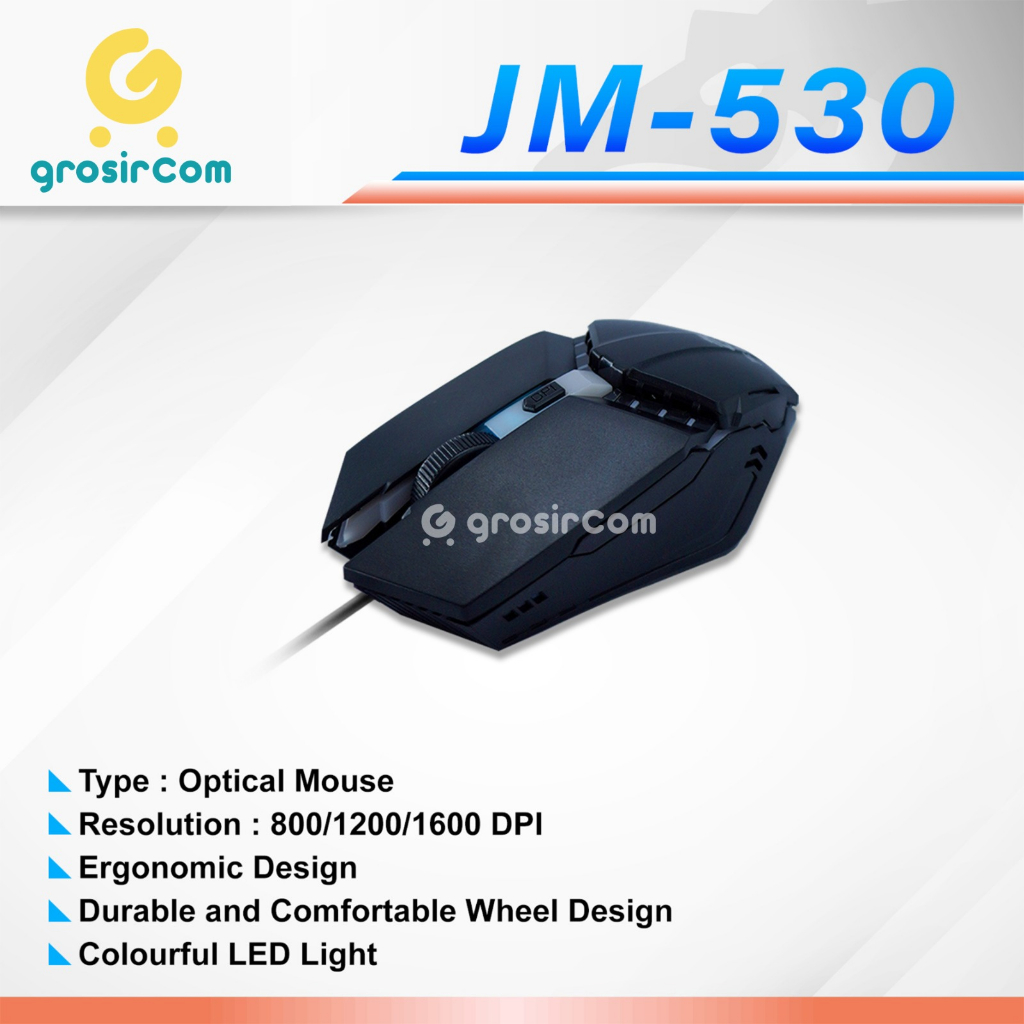 Jual Mouse JM 530 Gamer Mouse Gaming Game Competitive Mouse | Shopee Indonesia