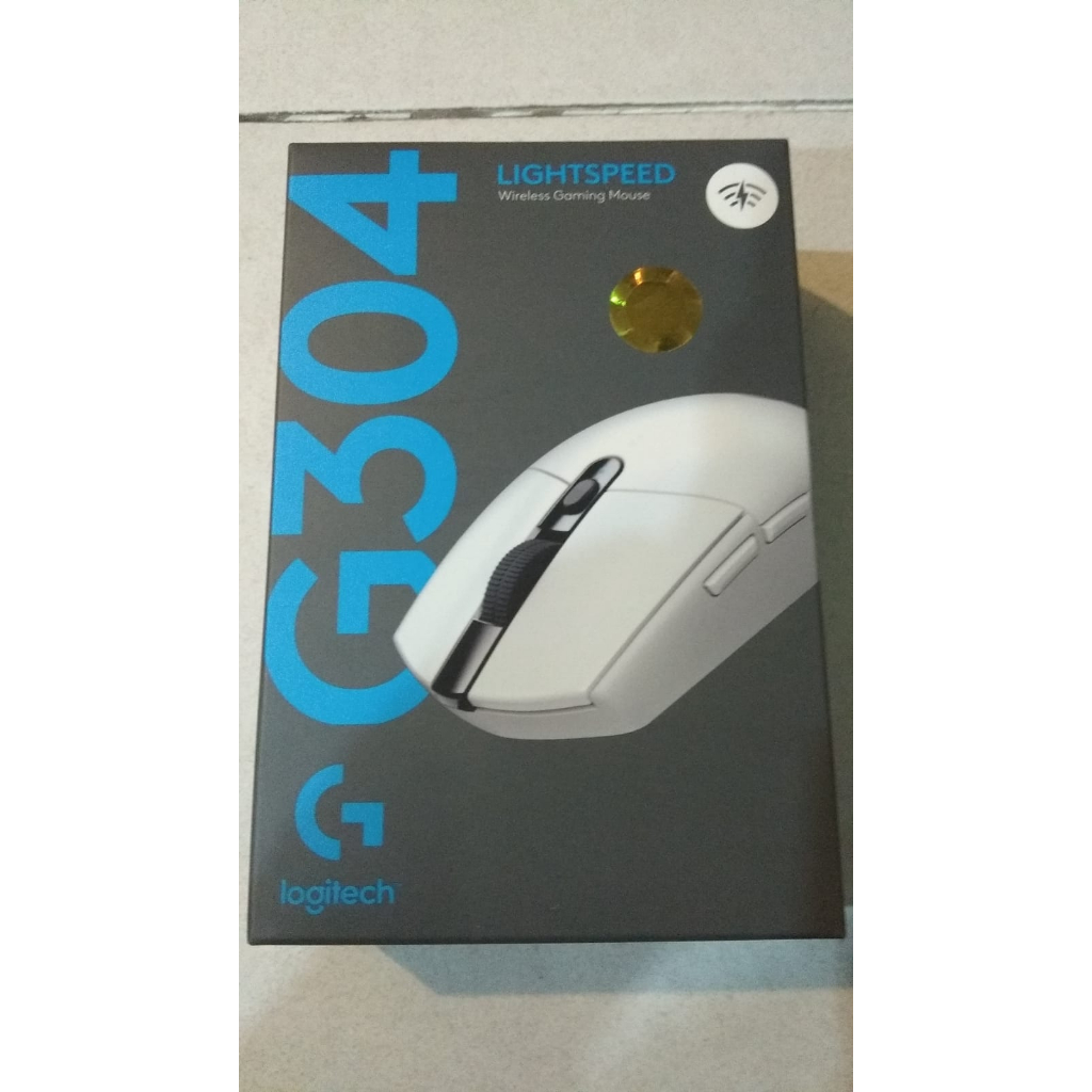 Jual Logitech Mouse Gaming G-304 White | Shopee Indonesia