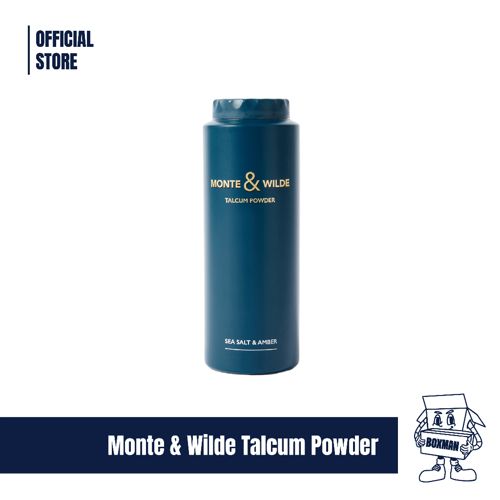Jual Monte & Wilde - Seasalt & Amber Talcum Powder 150 g | Shopee Indonesia