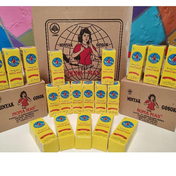 Jual Minyak Obat Gosok Cap Nona Mas 35 ml Original | Shopee Indonesia
