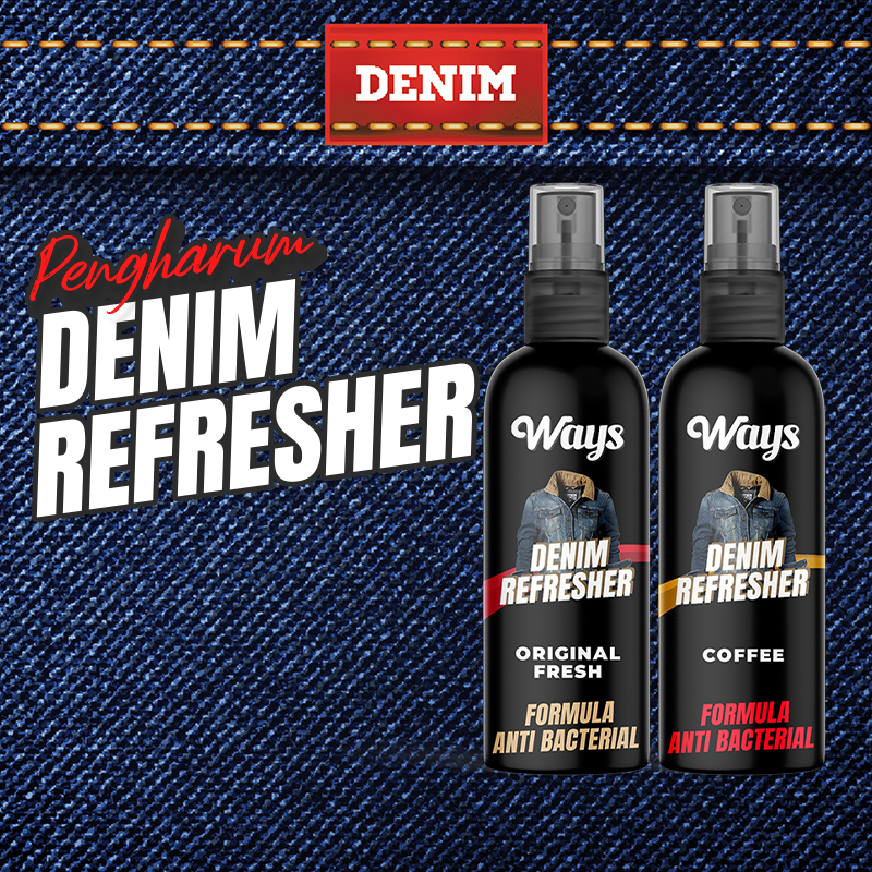 Jual Denim Refresher Spray Pengharum Denim Canvas / Parfum Serbaguna ...