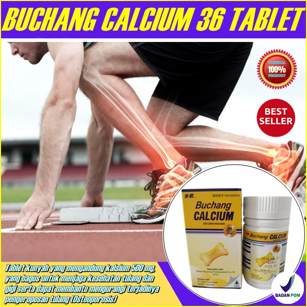 Jual Buchang Calcium Vitamin Tulang Obat Penguat Tulang Suplemen ...