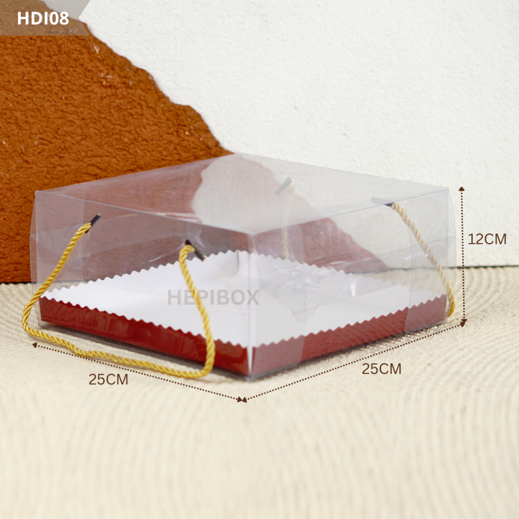 Jual Box Mika Transparan / Box Mika Tali / Box Mika Kue / Box Hampers ...