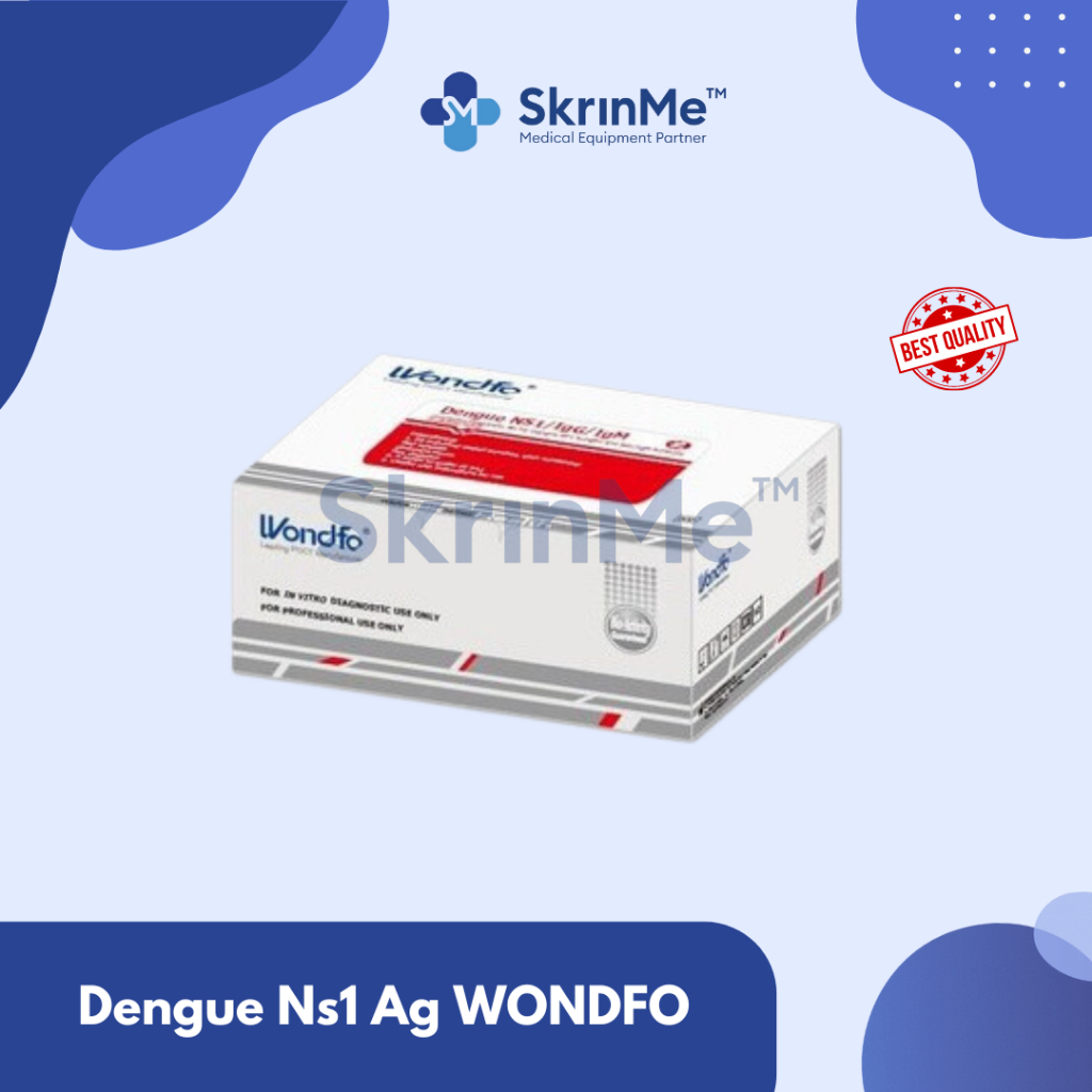 Jual WONDFO Dengue Ns1 Ag isi 25 Test Device / Alat deteksi virus ...