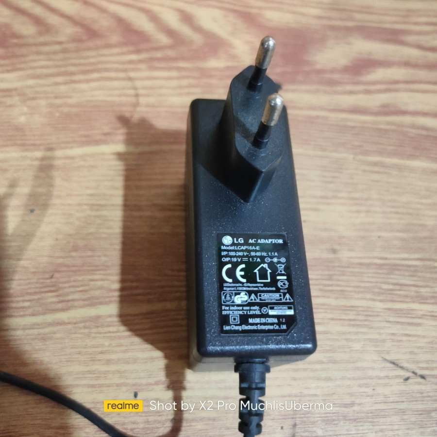 Jual Adaptor LG AC Adaptor LCAP16A-E 19V 1.7A Adapter | Shopee Indonesia