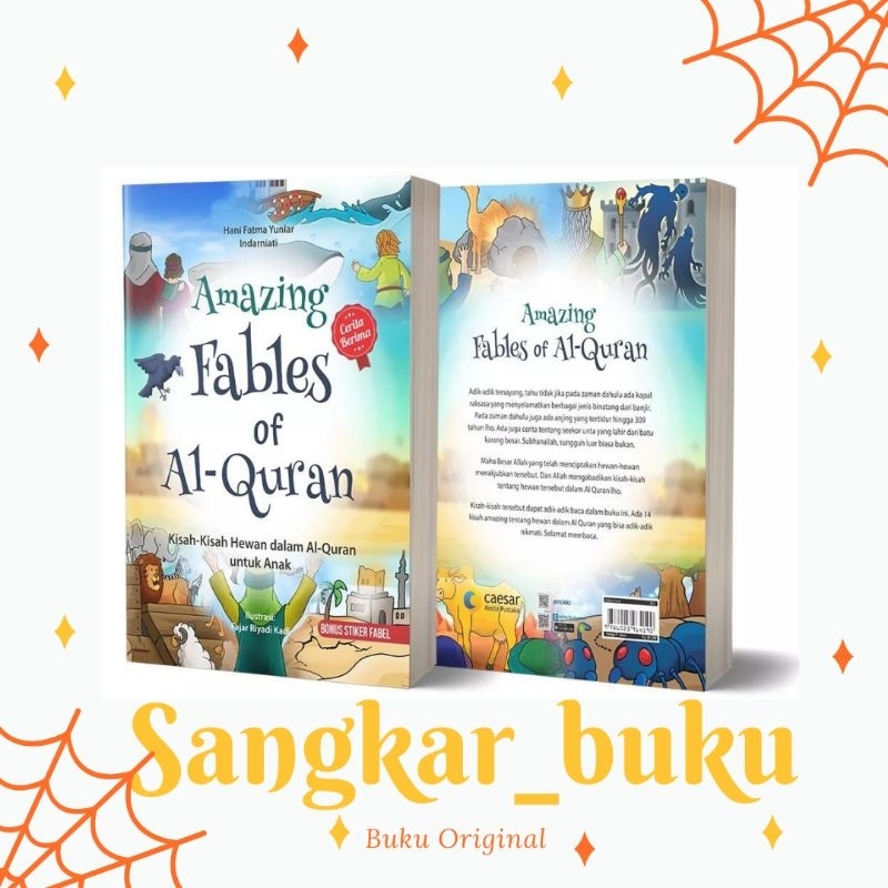 Jual Buku Kisah-kisah hewan dalam Al-Quran AMAZING FABLES OF AL-QURAN | Shopee Indonesia