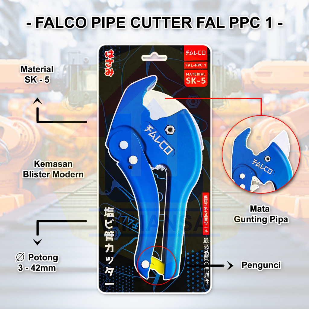 Jual FALCO PIPE CUTTER FAL-PPC 1 - GUNTING PIPA | Shopee Indonesia