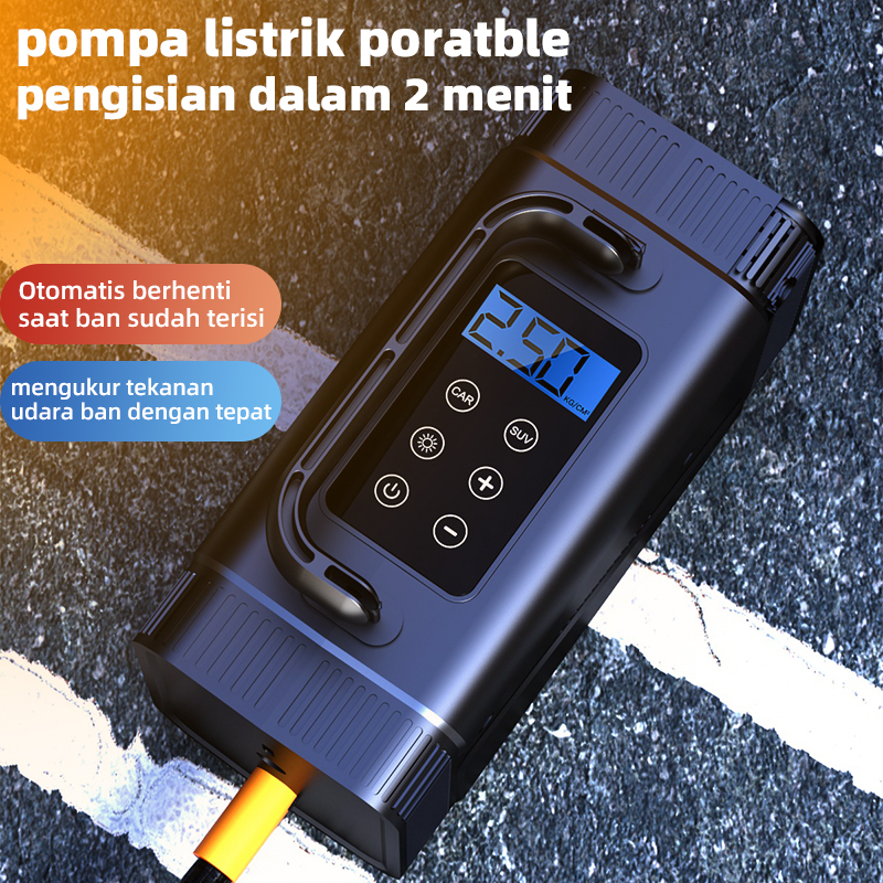 Jual Home Inspiration Pompa Angin Portable Pompa Ban Mobil Truk Motor ...
