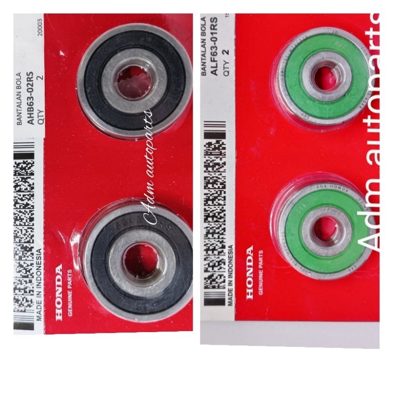 Jual BEARING RODA DEPAN 6301 (2) BELAKANG 6302 (2) CB150R OLD CBR150R ...