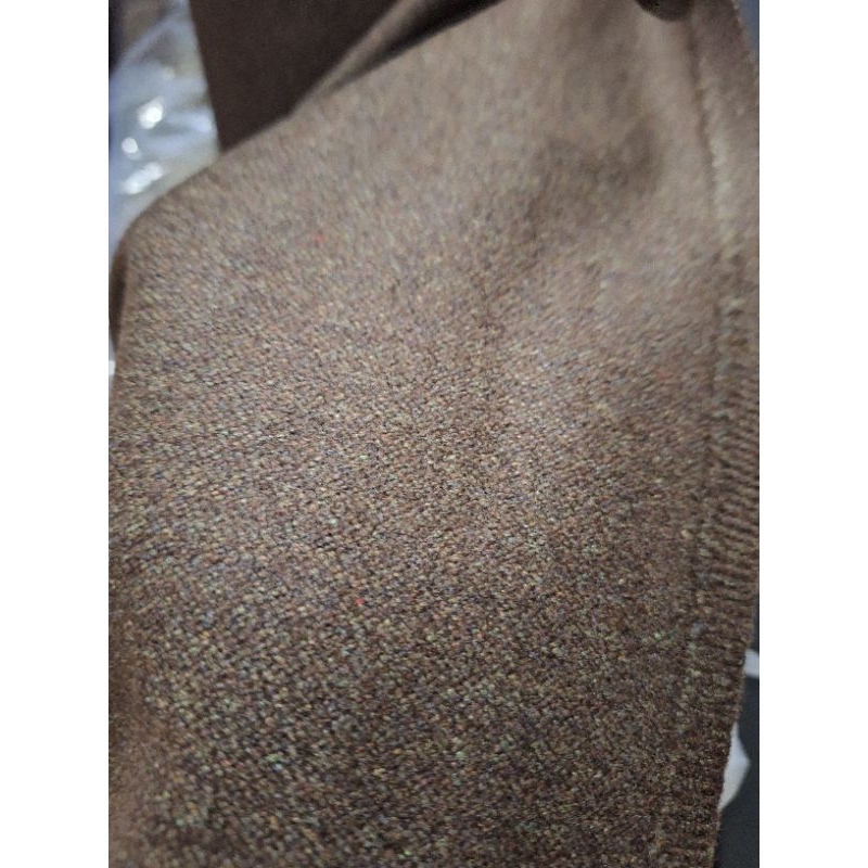 Jual Kain Bahan wooll coklat Asli pure 100% woll Itali High Quality ( 0 ...