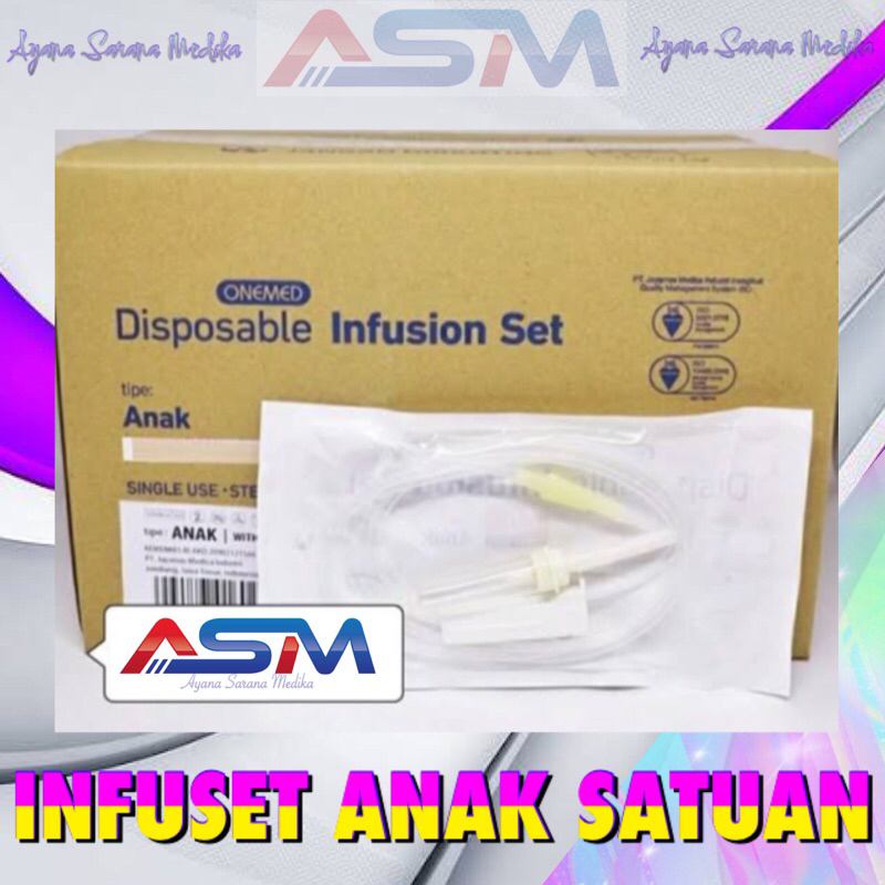 Jual INFUSET ONEMED ANAK SATUAN* | Shopee Indonesia
