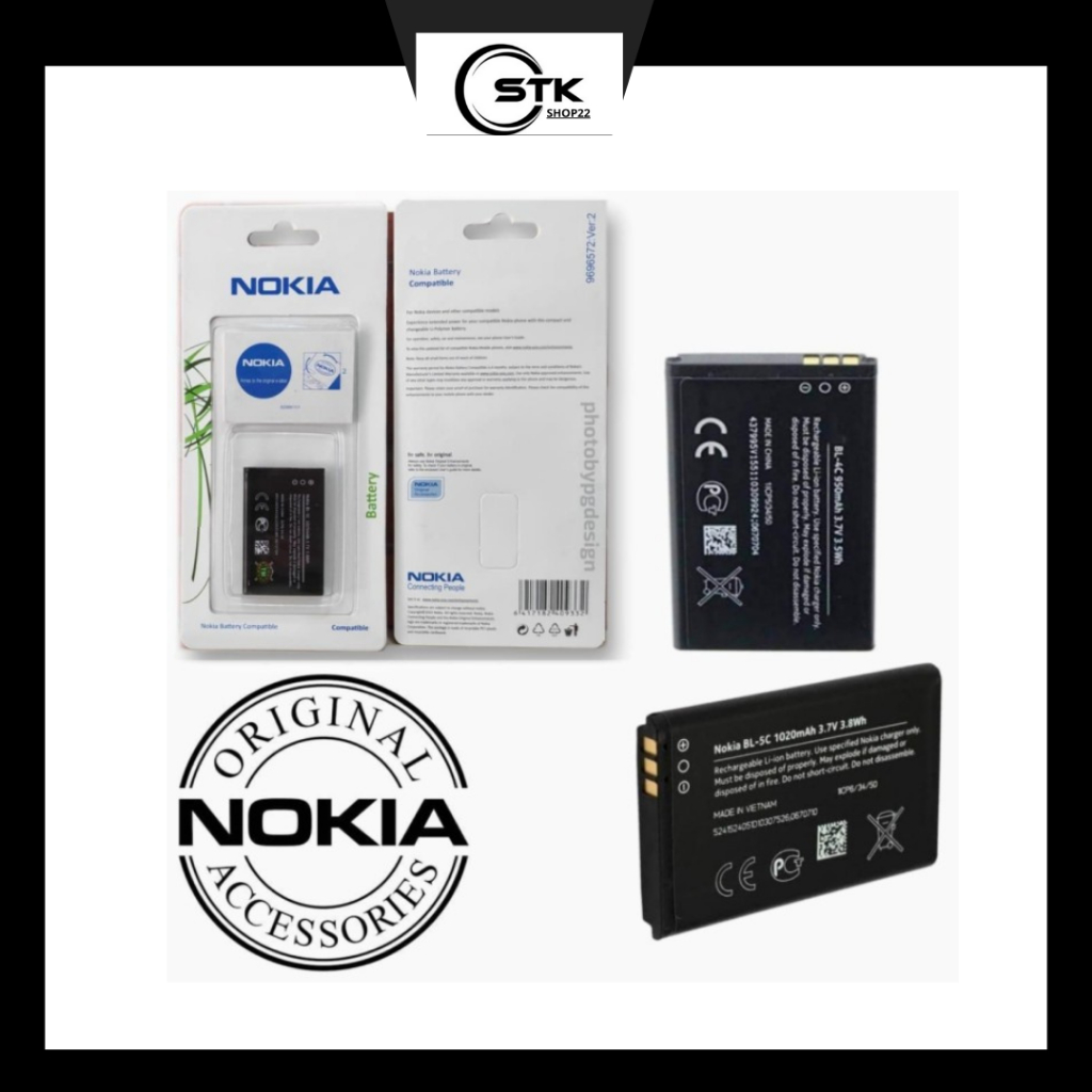 Jual Batrai nokia bl 4c dan 5c original 99% | Shopee Indonesia