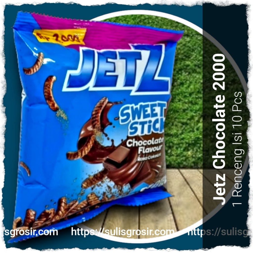 Jual Jetz Stick 2000 Rasa Coklat 1 Renceng Isi 10 Pcs | Shopee Indonesia